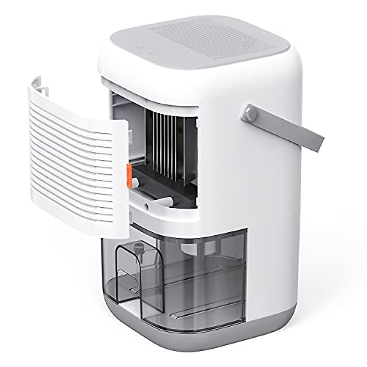 Small Dehumidifiers for Home, AIERVEN 49 OZ Quiet Dehumidifier with Auto Shut Off, Portable Dehumidifiers for Bedroom, Bathroom Closet, RV, 2600 Cubic Feet (280 sq ft)