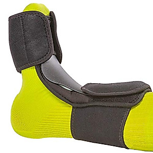 BraceAbility Dorsal Night Splint | Plantar Fasciitis Pain Relief, Foot Drop Brace for Sleeping, and Achilles Tendon Stretcher Boot for Nighttime Ankle Dorsiflexion (L/XL)