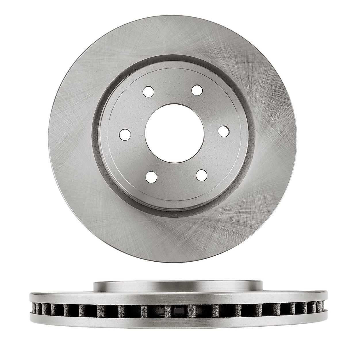 PHILTOP Brake Disc Rotors Replacement for FRONTIER 2005-2019 V6, PATHFINDER 2005-2012, XTERRA 2005-2015, EQUATOR 2009-2012 RMZ-4, Sport Replace 31412