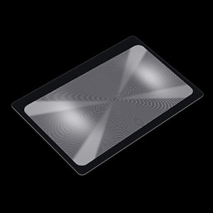 TIESOME Fresnel Lens, 20 Pieces 3X Pocket Size Magnifier Lenses Credit Card Magnifier Wallet Magnifying Lenses Jewelry Loupe for Reading or Fire Starter 3.34 x 2.16 Inch