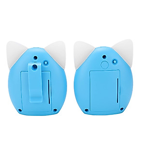 Wene Baby Sound Monitor, Blue Audio Baby Monitor Night Light for Home for Baby Sleeping for Elderly Two Way Talk(American Standard (100-240V))