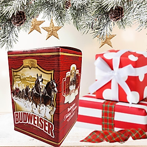Budweiser 2024 91st Anniversary Limited Edition Collectors SERIES #45 Clydesdale Holiday Stein - Ceramic Beer Mug - Christmas Gift for Men, Father, Husband - Collectable Room Decor for Den, Man Cave