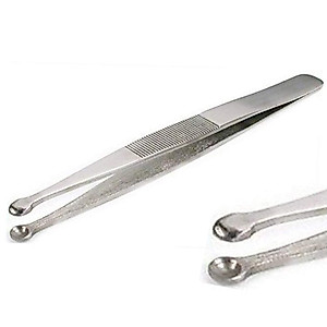 OdontoMed2011® Stainless 'Pearl Bead Round Stone Gemstone Jewelry Making Tweezers ODM