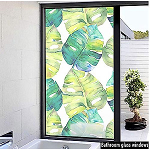 3D Decorative Film Privacy Window Film No Glue,Animal Decor,Ladybug Butterfly Bee in Exotic Garden Botany Cute Kids Nursery Themed Cartoon Art,Multi,for Home&Office