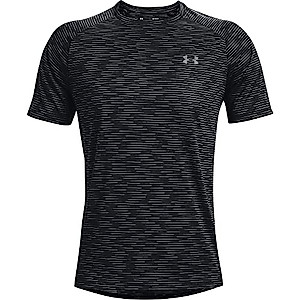 Under Armour mens Tech 2.0 5C Short Sleeve T-Shirt , Black (001)/Pitch Gray , 3X-Large