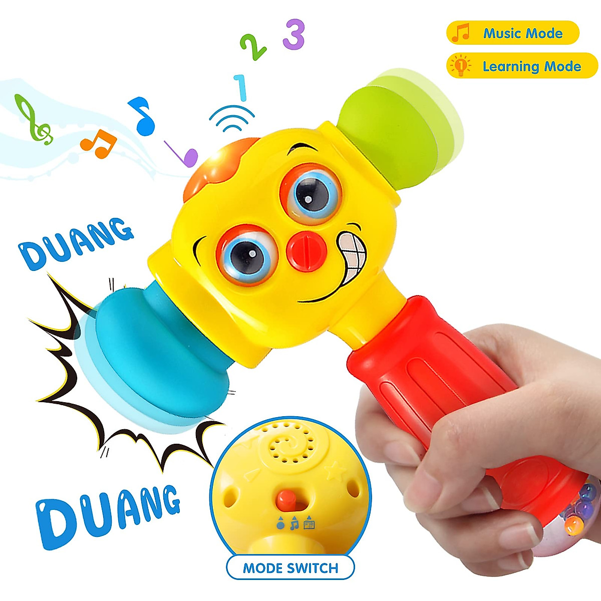SYAOMUNLY Toys for 1 Year Old Boy Girl Early Education Hammer Toys for Toddlers Child Kids Age 2-3 Christmas Birthday Gift for Baby 12-18 Months