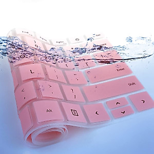 Keyboard Cover for Microsoft Surface Laptop Studio 2 (2023), Surface Laptop Studio 14.4", Surface Laptop 6 /Surface Laptop 5/Surface Laptop 4/Surface Laptop 3 13.5" 15", Surface Book 3 13.5" 15"-GPINK