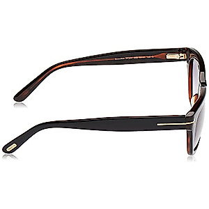 Tom Ford SNOWDON FT0237 05B Black/Other Sunglasses Grey Gradient 52mm Lens