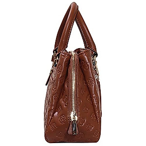 GUESS La Femme Small Girlfriend Satchel, Cognac