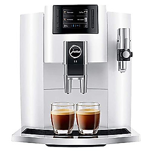 Jura E8 Piano White Automatic Coffee Machine