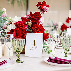 EOOUT Acrylic Sign Holder 4x6 Inches, 16 Pack Plastic Flyer Display Holder, Slant Back Clear Paper, Document Menu Table Transparent Stand for Office, Store, Restaurant