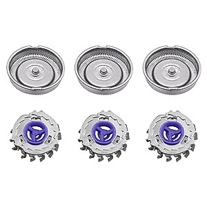 3X Replacement Shaver Head Shaver Blade for Philips Norelco 6948XL, 6947XL, 6945XL, 6940LC, 6900LC, 6863XL, 6856XL, 6854XL