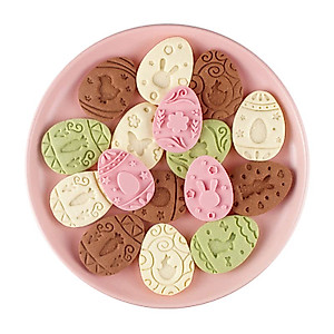 9 Pcs Cookie Stamp Cookie Cutter Baking Tools