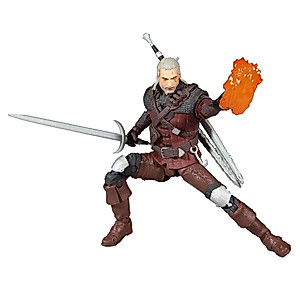 McFarlane Toys The Witcher Geralt of Rivia (Wolf Armor) 7" Action Figure