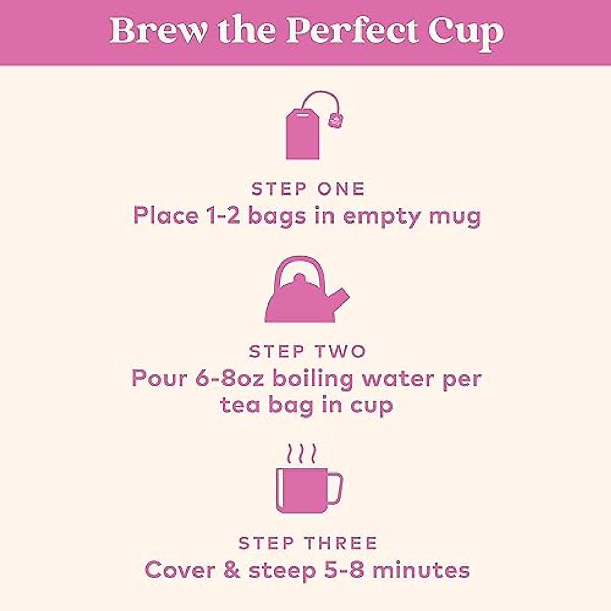 Organic India Tulsi Sweet Rose Herbal Tea - Holy Basil, Stress Relieving & Magical, Immune Support, Adaptogen, Vegan, USDA Certified Organic, Non-GMO, Caffeine-Free - 18 Infusion Bags, 6 Pack