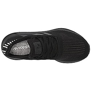 adidas Women's Swift Run Shoes, Black/Black/Black, 9