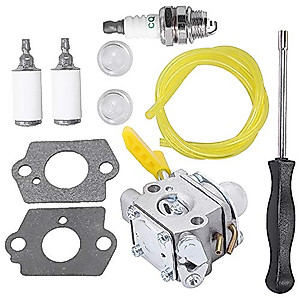 Pan300 309368001 Carburetor with Tune Up Kit for Ryobi 308054022 RY09050 RY34420 RY34440 Trimmer Replace 308054025 308054032 309368003