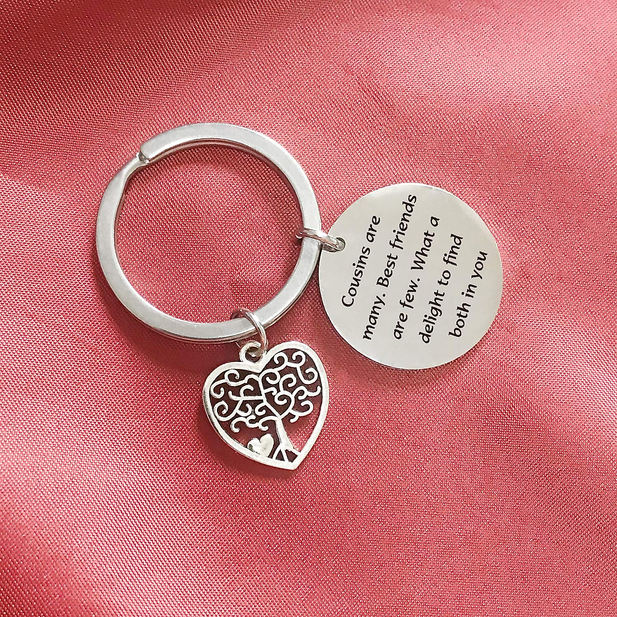 De&ai Sister Gifts best friends keychain Sister Birthday gift sister Christmas gift BFF gift sister wedding keychain cousin keychain cousin Appreciation gift cousin Thank You keychain