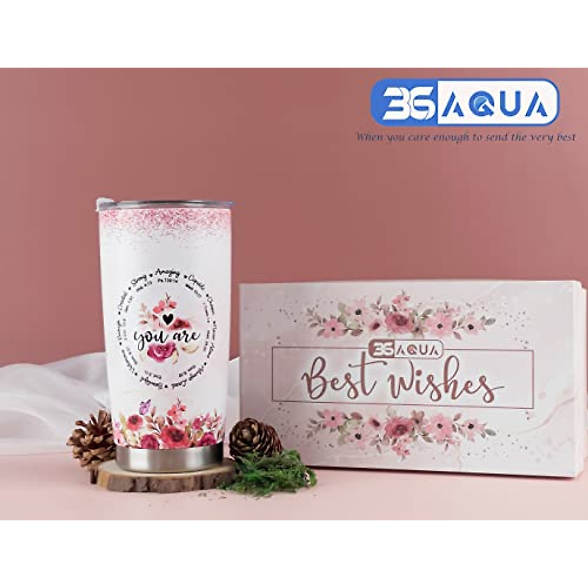 Christian Gifts For Women - Faith Based Gifts , Encouraging Gifts For Women, Biblical Gifts, Spiritual Gifts For Mom, Inspirational Religious Gifts For Women Best Friend Sisters, Christian Tumblers