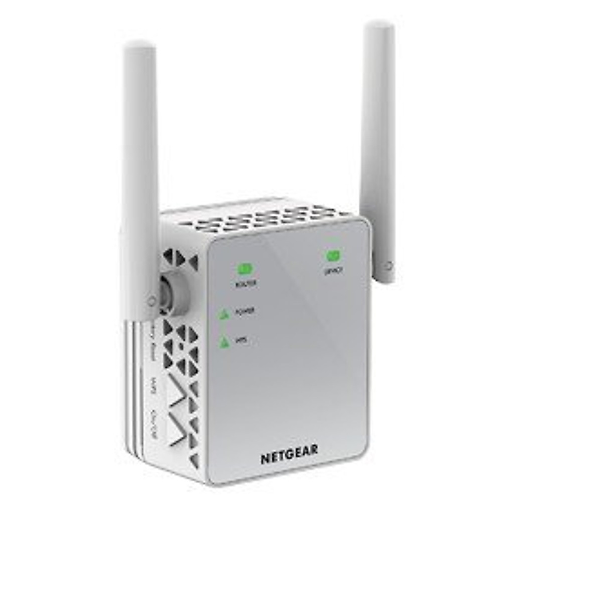 NETGEAR EX3700-100UKS AC750 WiFi Range Extender 802.11n/ac 1-Port Wall-plug External Antennas