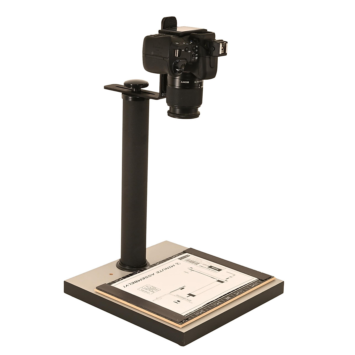Cosmo COPY STAND, Mini 500, A Compact Tool for Digitizing Documents, Old Photos and Macro Photography with Your High-Pixel Camera Instead of scanning, with Floating Magnet, Made in USA