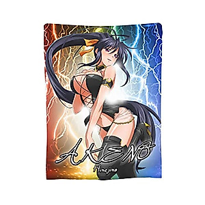 Anime High School DxD Throw Blanket Rias Gremory Blanket Bedroom air Conditioning Blanket 80"x60"