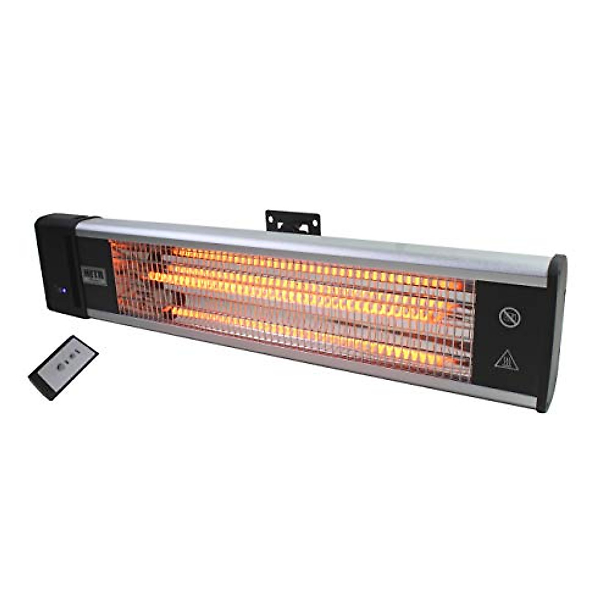 HeTR Ceiling or Wall Mount Radiant Patio Heater, 1500W, Electric, Indoor/Outdoor