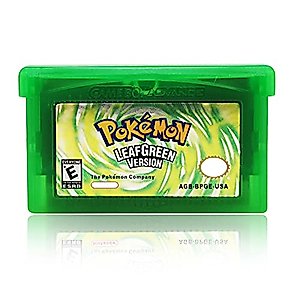 Yestem Game Cartridge Card Compatible for Leafgreen Gameboy GBA Game Cards US Version