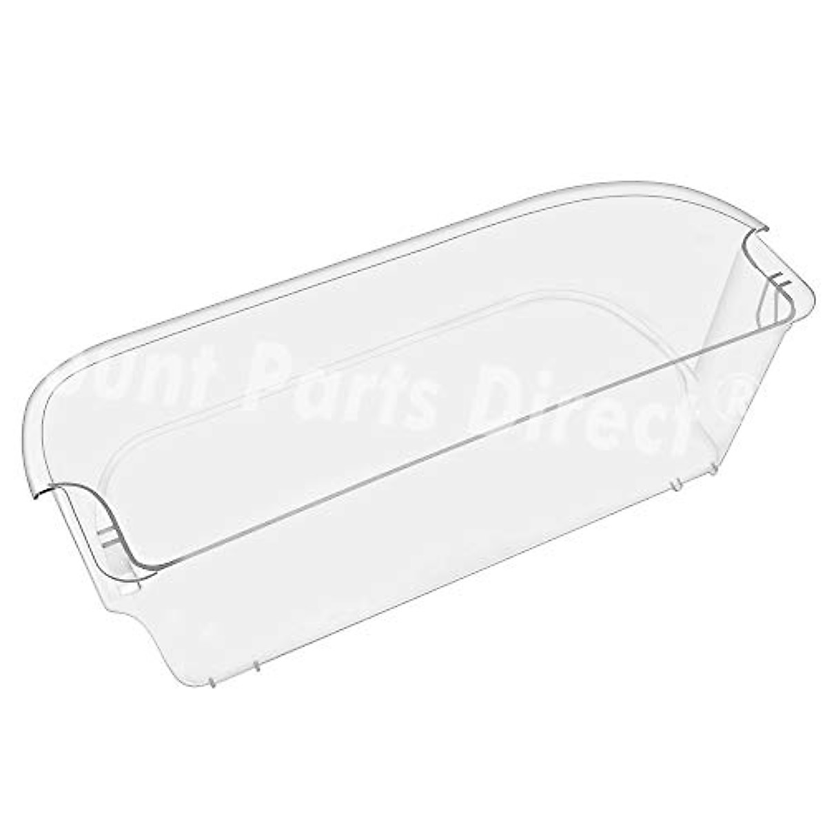 240356402 Clear Refrigerator Door Bin Side Shelf For Electrolux and Frigidaire, Upper Slot Replacement Shelf, Gallon Size - Replaces AP2549958, 240430312, 240356416, 240356407, and more