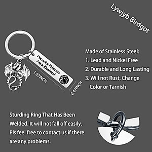 Lywjyb Birdgot TV and Movie Inspired Gift for Movie Fan Lover Gift Keychain