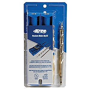 Kreg KPHJ920 Pocket-Hole Jig XL - Drill Pocket-Hole Jig - For 2x4 or 4x4 Boards - Use with Kreg XL Pocket-Hole Screws - Sturdy Pocket-Hole Joinery Jig