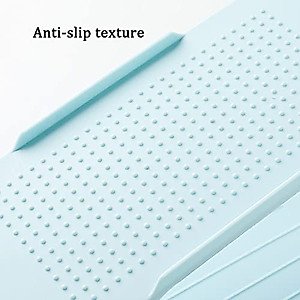 ESAAH 10 Pack Adjustable Shoe Slots Organizer, Shoe Holders Rack Shoe Racks Space Saver for Closet Organization,Blue (Color : Blue)