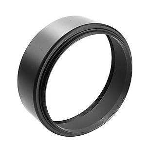 CamDesign Metal Lens Hood Sun Shade Compatible with Panasonic Lumix Fujifilm Olympus Pentax Samsung Sigma Rangefinder Universal Cameras (39mm)