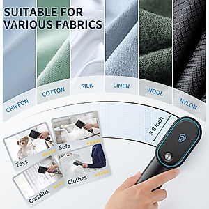 Portable Steamer for Clothes Steamer, 2 in 1 Travel Garment Steamer, 15s Heat Up, Handheld Steam Iron for Clothes with Storage Bag, 1000W Mini Fabric Garment Steamer for Home, Office and Travel, 120V