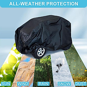 tonhui Kids Ride-On Toy Car Cover, Outdoor Wrapper Resistant Protection for Electric Battery Powered Children Wheels Toy Vehicles - Universal Fit, Water Resistant