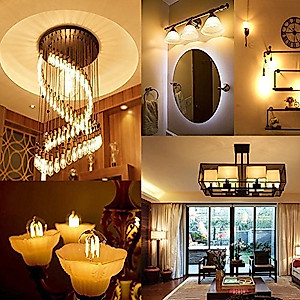 NOTOC E26 LED Light Bulb 4W,Equivalent 40W,E26 Tubular Light Bulb Non Dimmable 2700K Warm White,Antique Clear Edison Filament Bulb,Pack of 6