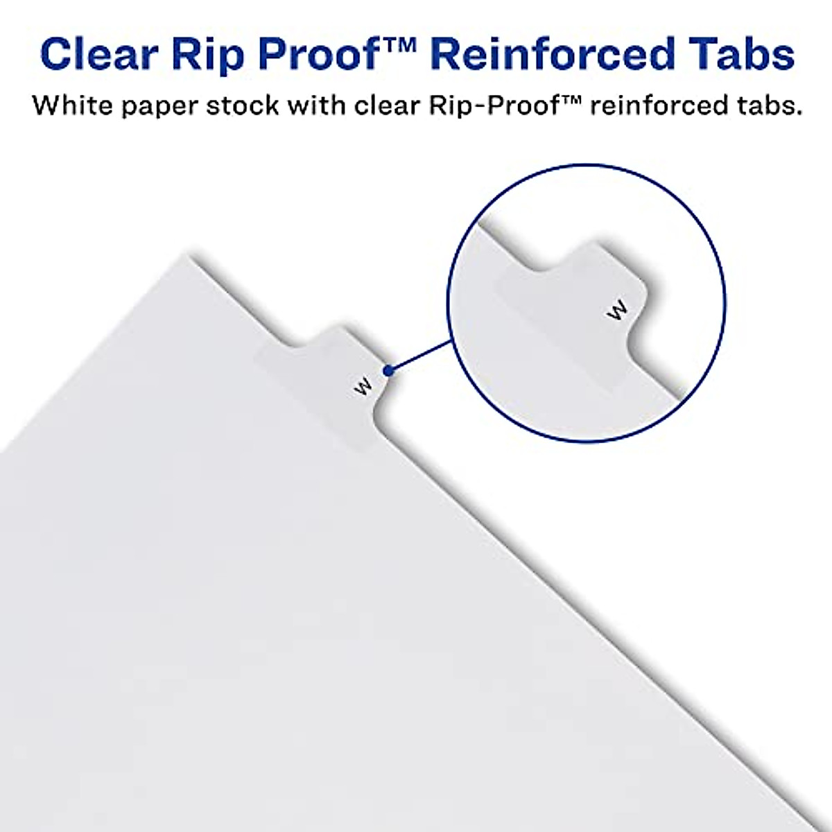 Avery Individual Letter I, Legal Exhibit Unpunched Dividers for Use with Any Binding System, 25 Side Tab Dividers Per Set, Helvetica Type, 3 Sets (21897)