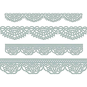 Sizzix, Multi Color, Thinlits Die Set , Crochet by Tim Holtz, 4 Pack, One Size