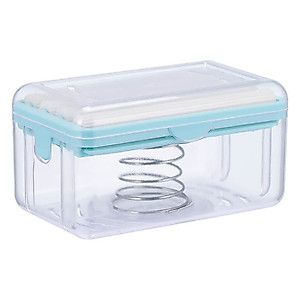 Osuner Multifunctional Bubble Box,Removable Drainers, Dish Foam 2 in 1 Storage Foaming Box,Roller Spring Dish
