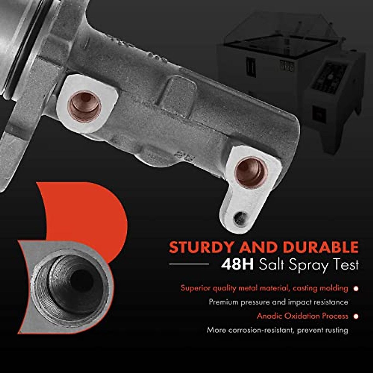 A-Premium Brake Master Cylinder Compatible with Jeep and Dodge Vehicles - Compass 2007-2018, Patriot 2007-2017, Caliber 2007-2012 -Replace# 5175093AB - 13/16 inch Bore