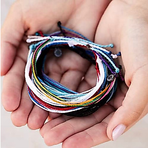 Pura Vida Bracelets Pack Bestsellers Friendship Bracelet Pack - Set of 10 Stackable Bracelets for Women, Cute Bracelets for Teen Girls, Beach Bracelet & Accessories for Teens - 10 String Bracelets