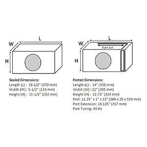 Planet Audio AC8D Anarchy Series 8 Inch Car Subwoofer - 1200 Watts Max, Dual 4 Ohm Voice Coil, Sold Individually, Hook Up to Amp