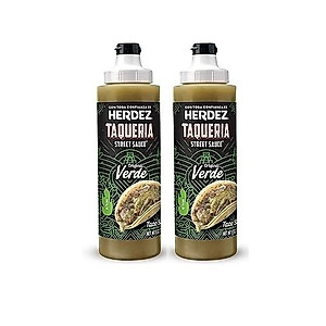 Herdez Original Verde Taqueria Street Sauce - 9 ounces (Pack of 2)