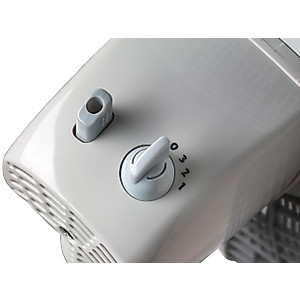 Lasko Lasko-16 Adjustable Performance Pedestal, 3-Speed, Gray (2526) Household Fans, 1, White