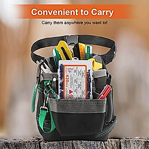 430PCS Premium Drywall Screws, Quality Black Steel #7 Sharp Point Self Tapping Screws with Phillips Drive, 9 Different Sizes Screws Assortment Set, Ideal Screw for Drywall Sheetrock, Wood