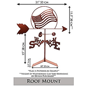 SWEN Products Hand Made Cobra Helicopter Weathervane ~New~