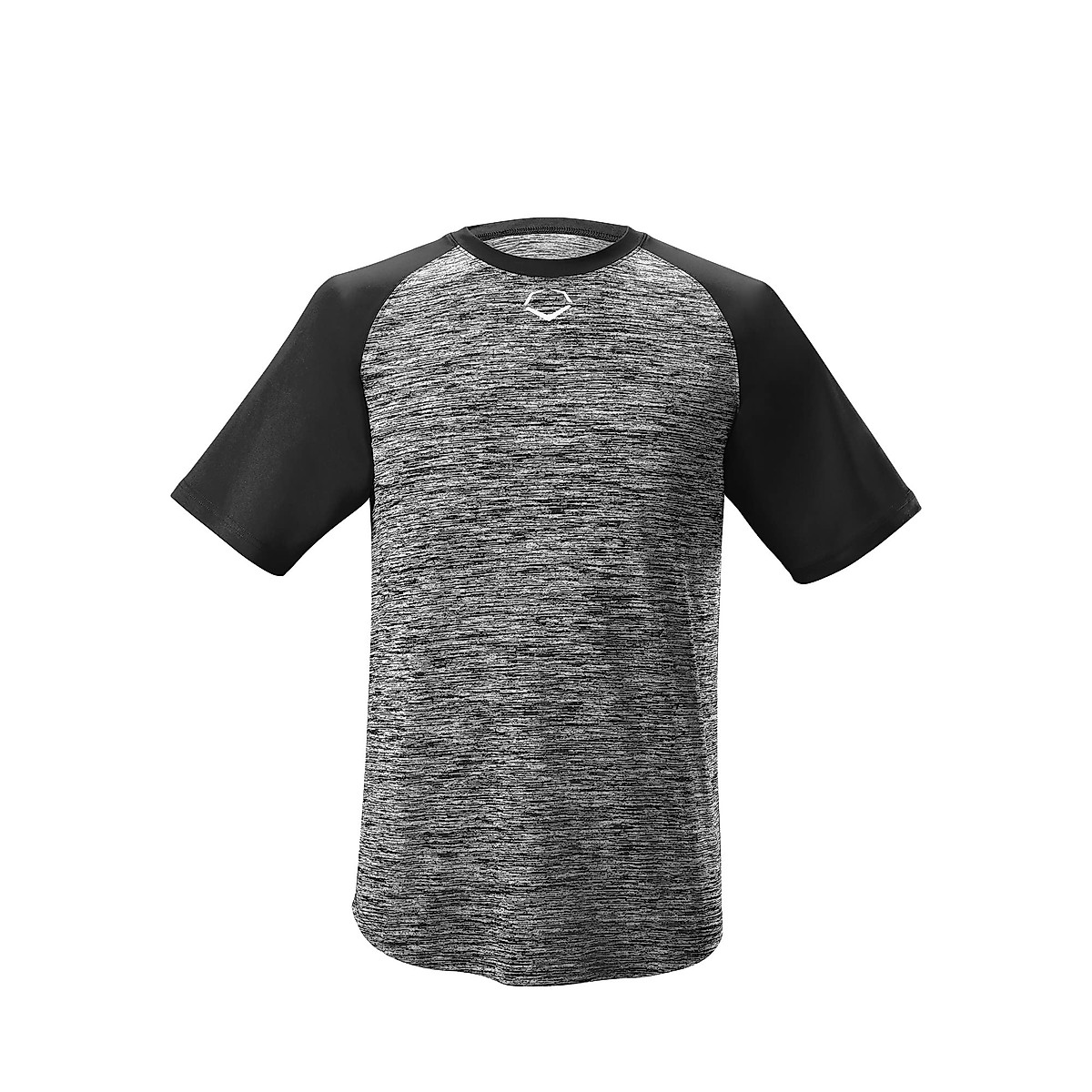 EvoShield Adult E304 Performance Pullover Tech Tee - Black, X-Large