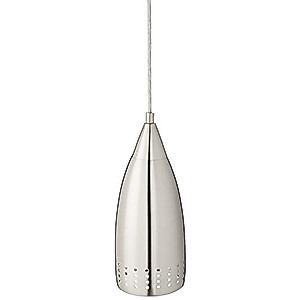 Westinghouse Lighting 6101300 Percy One-Light Indoor Mini Pendant, White