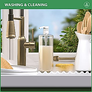 Universal Shampoo/Conditioner Pump for Bottle, 1 L/33.8 oz., Piece 2 White