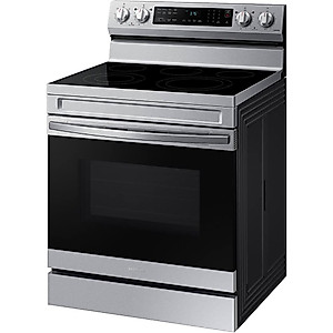 Samsung NE63A6511SS 6.3 Cu. Ft. Stainless Smart Freestanding Electric Range